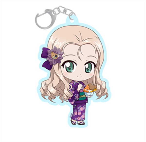 ＜商品名＞ガールズ＆パンツァー 最終章 ぷちちょこアクリルキーホルダー マリー＜商品内容＞「ガールズ＆パンツァー 最終章」より、アクリルキーホルダーが登場です！隊長の描き下ろしデフォルメイラストを使用致しました。祭りバージョンの浴衣姿がとっ...
