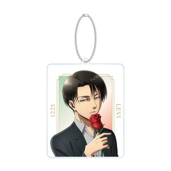 ＜商品名＞進撃の巨人 BIGアクリルキーホルダー 描き下ろしイラスト リヴァイ＜商品内容＞『進撃の巨人』より、描き下ろしイラスト BIGアクリルキーホルダーの登場です。新宿マルイアネックスで開催された「進撃の巨人 Flower Store ...