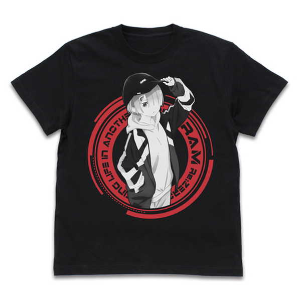 ＜商品名＞Re:ゼロから始める異世界生活 Tシャツ ラム ストリートファッションVer. BLACK-S＜商品内容＞「Re:ゼロから始める異世界生活」より、Tシャツが登場！ストリートファッションに身を包んだキャラクターをデザインしたスタイリ...