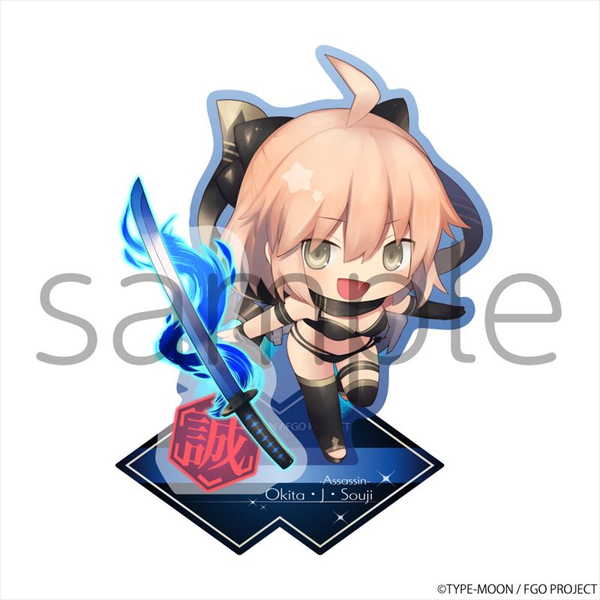 ＜商品名＞Fate/Grand Order きゃらとりあ アクリルスタンド アサシン/オキタ・J・ソウジ＜商品内容＞「Fate/Grand Order」より、“きゃらとりあ”のイラストを使ったアクリルスタンドが登場！【サイズ】 約H100m...