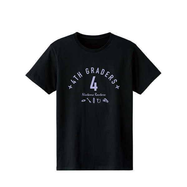 ＜商品名＞忍たま乱太郎 Tシャツ 4年生 メンズ Lサイズ＜商品内容＞『忍たま乱太郎』より、Tシャツの登場です。4年生をイメージしたモチーフと学年、作品タイトル、手裏剣を組み合わせたデザインに仕上げました。スタンダードなスタイリングで、シー...
