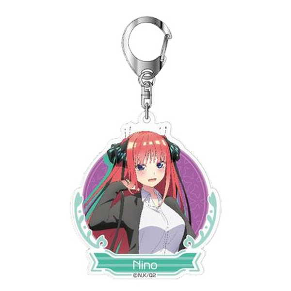 ＜商品名＞五等分の花嫁∬ アクリルキーホルダー 02 中野二乃＜商品内容＞「五等分の花嫁∬」より、アクリルキーホルダーが登場！【サイズ】 約H70×W65×D3mm(取り付けパーツを除く)＜発売日＞2021/11/未定　＜メーカー＞バンダイ...