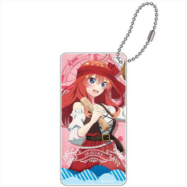＜商品名＞五等分の花嫁∬ パイレーツ ドミテリアキーチェーン 中野五月＜商品内容＞「五等分の花嫁∬」より、ドミテリアキーチェーンが登場！【サイズ】 約H60×W30×D5mm【素材】 アクリル・金属 等＜発売日＞2021/10/未定　＜メー...