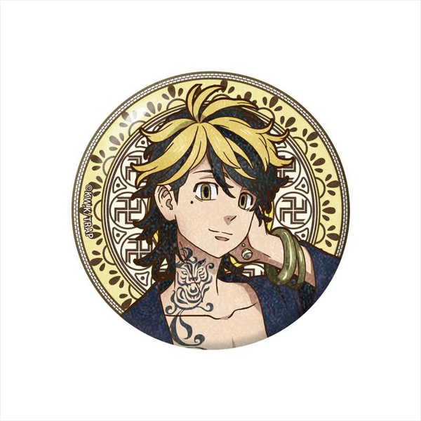 ＜商品名＞東京リベンジャーズ アールヌーボーアート 缶バッジ 羽宮一虎＜商品内容＞「東京リベンジャーズ」より、缶バッジが登場！【サイズ】 約φ56mm【素材】 スチール 等＜発売日＞2021/09/未定　＜メーカー＞GRANUP　＜JANコ...