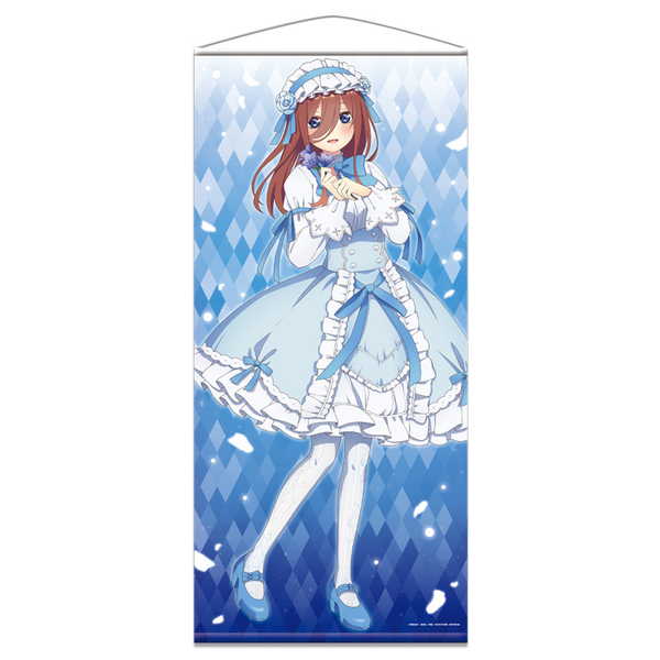 ＜商品名＞五等分の花嫁 劇場版 ほぼ等身大タペストリー C 中野三玖 ロリィタファッションver.＜商品内容＞映画「五等分の花嫁」より、新規描き下ろしイラストをプリントしたキャラクターほぼ等身大サイズの大きな壁掛けタペストリーが登場！【サイ...