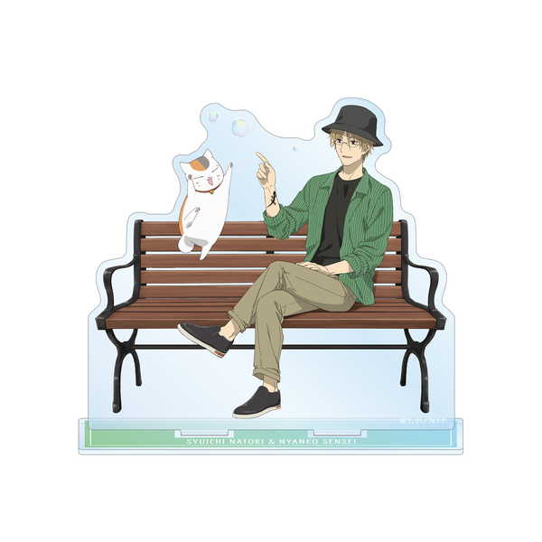 ＜商品名＞夏目友人帳 BIGアクリルスタンド 描き下ろしイラスト 名取周一＆ニャンコ先生 シャボン玉ver.＜商品内容＞『夏目友人帳』より、描き下ろしイラスト BIGアクリルスタンドの登場です。アニメイトで開催された「『夏目友人帳』アニメイ...