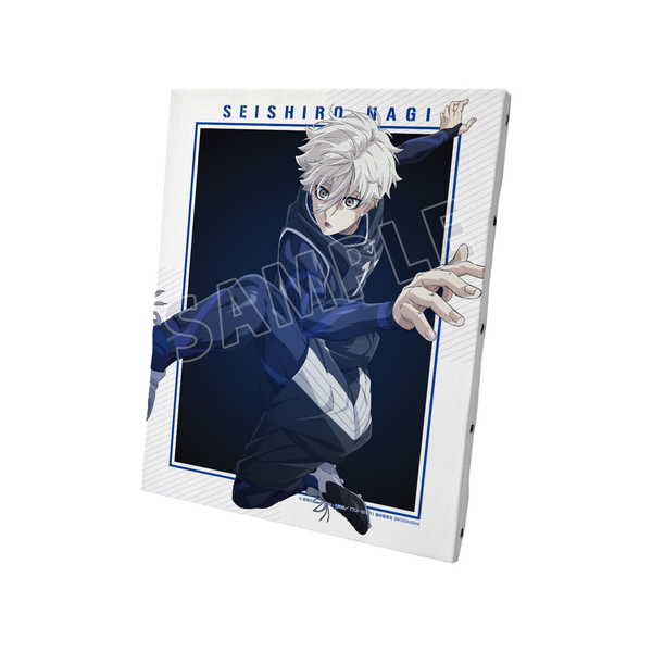 ＜商品名＞ブルーロック キャンバスボード 凪誠士郎 キャラクタービジュアル＜商品内容＞『ブルーロック』より、キャンバスボードの登場です。凪誠士郎のイラストをキャンバスボードに仕上げました。キャラクターが全面に出てくるように大きく配置し、作品...