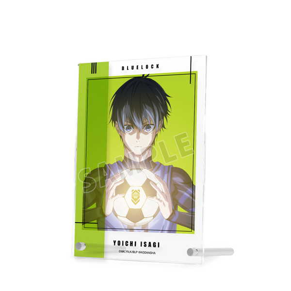 ＜商品名＞ブルーロック ダブルアクリルパネル キャラクタービジュアル 潔世一＜商品内容＞「ブルーロック」より、ダブルアクリルパネルの登場です。潔世一のキャラクタービジュアルをダブルアクリルパネルに仕上げました。お部屋やデスクまわりなどに飾っ...
