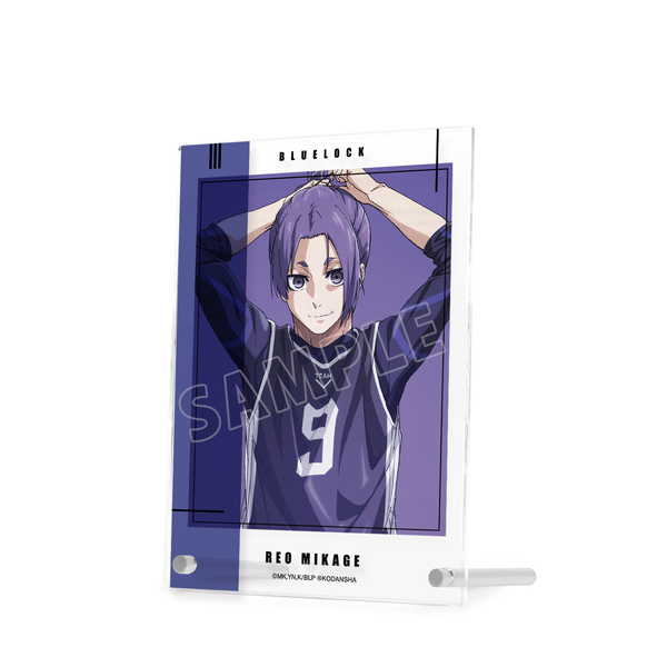 ＜商品名＞ブルーロック ダブルアクリルパネル キャラクタービジュアル 御影玲王＜商品内容＞「ブルーロック」より、ダブルアクリルパネルの登場です。御影玲王のキャラクタービジュアルをダブルアクリルパネルに仕上げました。お部屋やデスクまわりなどに...