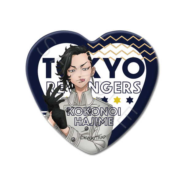 ＜商品名＞東京リベンジャーズ ハート型缶バッジ 第5弾 WI 九井一＜商品内容＞「東京リベンジャーズ」より、ハート型缶バッジが登場！コロンとまるいハートがかわいい！存在感抜群の缶バッジです。裏側は安全ピンが付いています。【サイズ】 約52m...