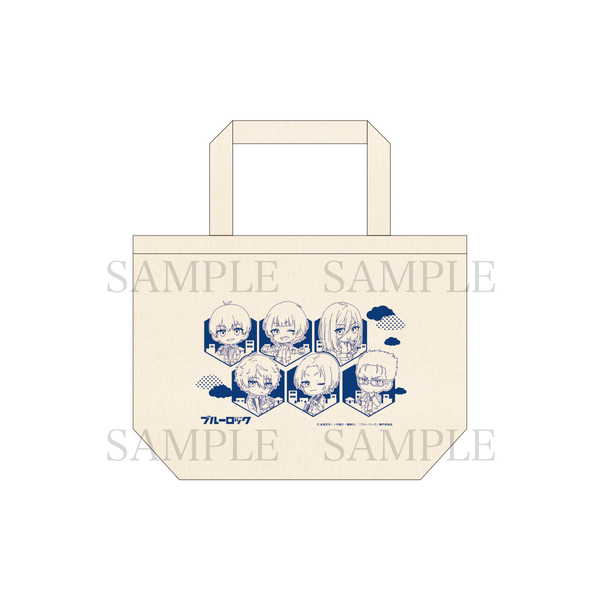 【※1点のみメール便対応】＜商品名＞ブルーロック Eat！s ランチサイズトート＜商品内容＞「ブルーロック」より、ミニキャラ集合デザインの小さめトートバッグが登場です。持ち運びに便利なサイズなので、ランチバッグにちょうどいい！ちょっとしたお...