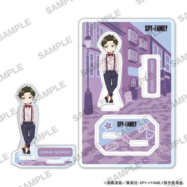 ＜商品名＞SPY×FAMILY アクリルスタンド トラッドVer. ダミアン・デズモンド＜商品内容＞「SPY×FAMILY」より、描き下ろしイラストを使用したイラストが映えるアクリルスタンドが登場！デスクや棚に飾るだけで楽しめる商品です。【...