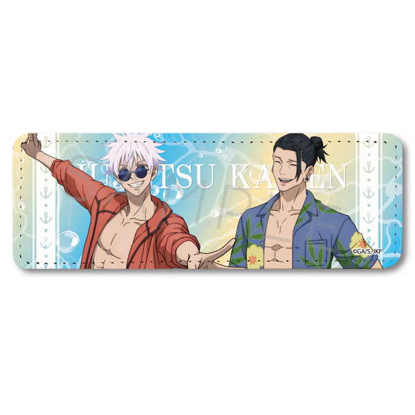 ＜商品名＞呪術廻戦 懐玉・玉折 第3弾 レザーバッジ(ロング) IF 五条・夏油 めんそーれVer.＜商品内容＞「呪術廻戦 懐玉・玉折」より、レザーバッジ(ロング)が登場！上質な合皮タイプのバッジです。レザー調で高級感があり、アパレルとの相...