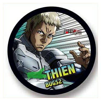 ＜商品名＞TERRAFORMARS カザリー ティン＜商品内容＞『テラフォーマーズ』よりカザリーが登場です!!【サイズ】 約Φ102×D6mm【素材】 ポリカーボネート・金属 等＜発売日＞2014/12/未定　＜メーカー＞ラナ　＜JANコー...