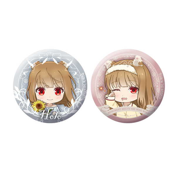 ＜商品名＞狼と香辛料 MERCHANT MEETS THE WISE WOLF 缶バッジセット TYPE-2＜商品内容＞「狼と香辛料 MERCHANT MEETS THE WISE WOLF」より、ホロの缶バッジセットが登場！【サイズ】 直...