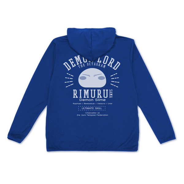 ＜商品名＞転生したらスライムだった件 薄手ドライパーカー リムル様カレッジ ROYAL BLUE-XL＜商品内容＞「転生したらスライムだった件」より、薄手ドライパーカーが登場！薄く軽いので、気軽に羽織れる。吸水速乾＆紫外線防止効果もリムル様...