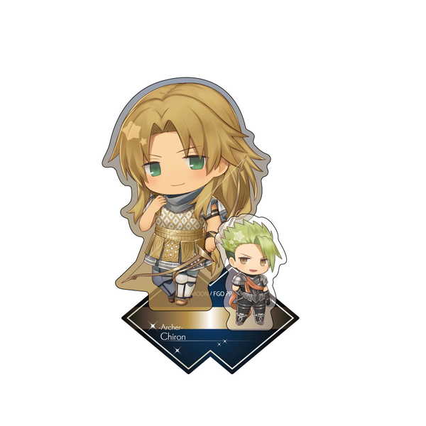 ＜商品名＞Fate/Grand Order きゃらとりあ アクリルスタンド アーチャー/ケイローン＜商品内容＞「Fate/Grand Order」より、人気シリーズ『きゃらとりあ』の描き起こしイラストを使用したアクリルスタンドが登場！【サイ...