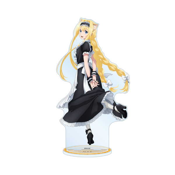 ＜商品名＞ソードアート・オンライン 特大アクリルスタンド 描き下ろし アリス 猫耳執事・メイドver.＜商品内容＞「ソードアート・オンライン」より、特大アクリルスタンドの登場です。アリスの描き下ろしイラストを特大サイズのアクリルスタンドに仕...
