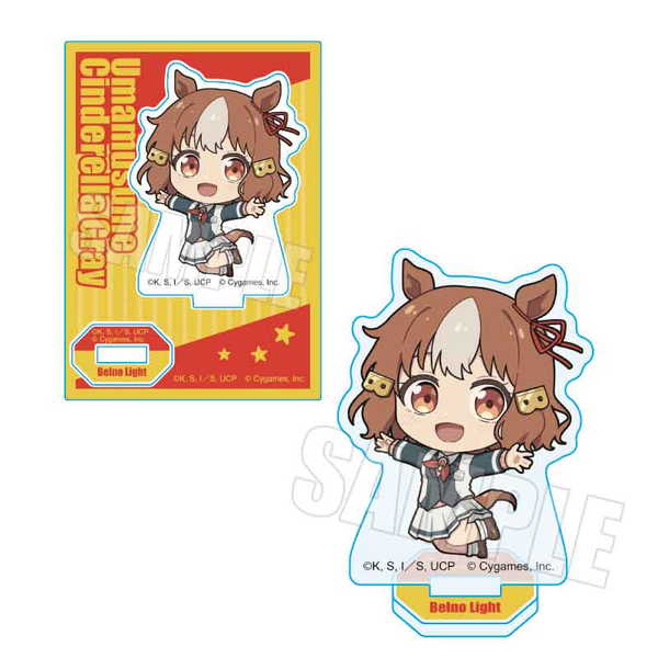 ＜商品名＞ウマ娘 シンデレラグレイ ぷかっしゅミニスタンド ベルノライト＜商品内容＞「ウマ娘 シンデレラグレイ」より、ぷかっしゅミニスタンドが登場です！※仕様上、パーツを台座に接合した際にはめ込みが緩い場合がございます。予めご了承ください。...
