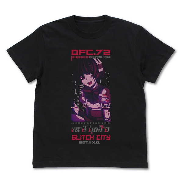 ＜商品名＞VA-11 HALL-A Tシャツ ドロシー・ヘイズ BLACK-L＜商品内容＞「VA-11 HALL-A」より、Tシャツが登場！着心地と頑丈さを兼ね備えた5.6オンスの生地。しっかりとした作りで長く愛用できる一枚。・一枚での着用...