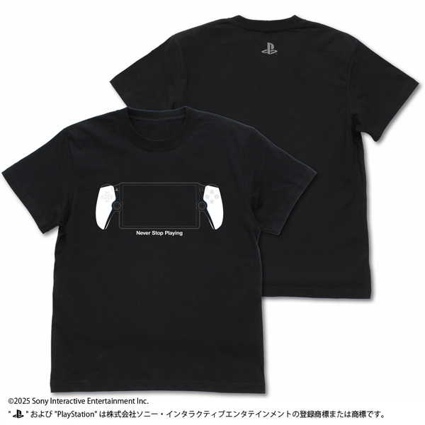 ＜商品名＞プレイステーション Tシャツ for PlayStation Portal リモートプレーヤー BLACK-M＜商品内容＞「プレイステーション」より、Tシャツが登場！『Never Stop Playing』「PlayStation...