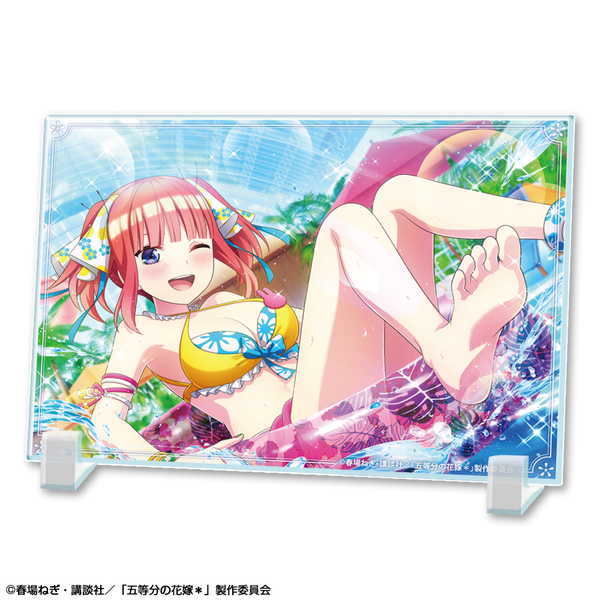 ＜商品名＞五等分の花嫁＊ アクリルパネル デザイン07 中野二乃 B＜商品内容＞「五等分の花嫁＊」より、アクリルパネルが登場！クリアな質感にプリントが映えるアクリル製。お部屋に飾ってお気に入りのキャラクターといつも一緒に♪【サイズ】 約14...