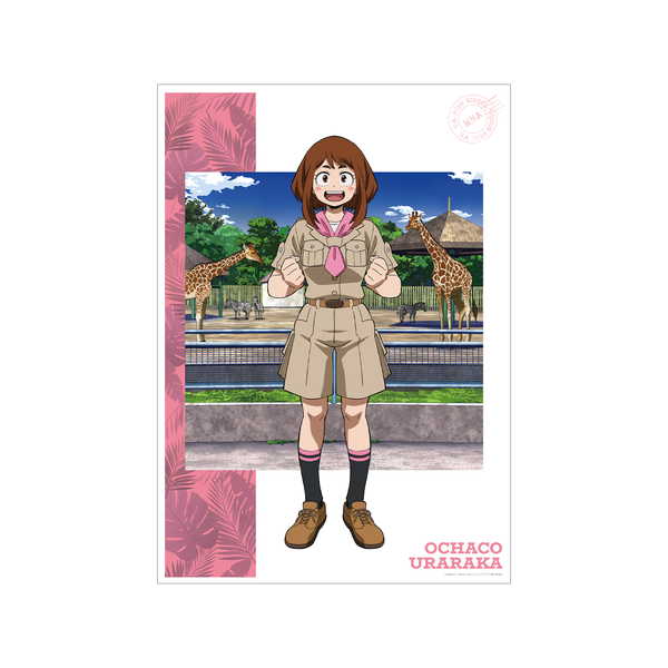 ＜商品名＞僕のヒーローアカデミア A3マット加工ポスター 描き下ろし 麗日お茶子 サファリルックver.＜商品内容＞アニメ「僕のヒーローアカデミア」×「東武動物公園」のコラボレーションアイテム『描き下ろし 麗日お茶子 サファリルックver....