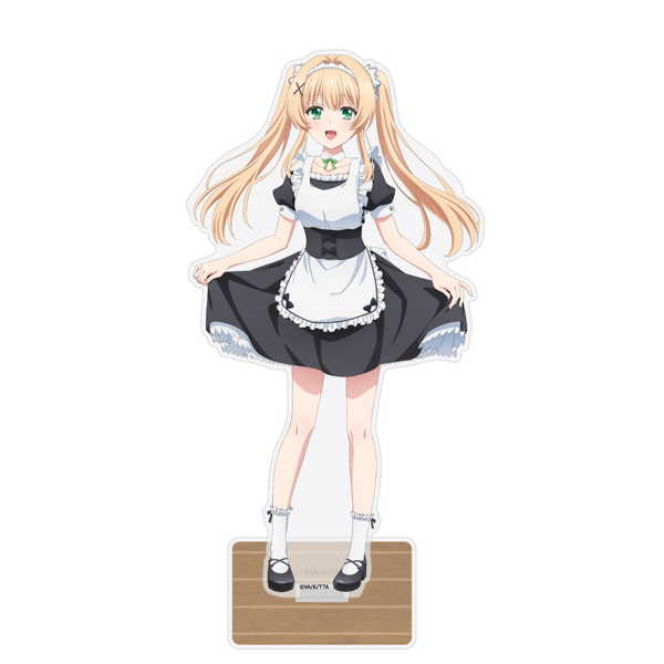 ＜商品名＞Summer Pockets アクリルスタンド(大) 描き下ろし 紬ヴェンダース ご奉仕メイドVer.＜商品内容＞「Summer Pockets」より、アクリルスタンドが登場！ご奉仕をがんばるメイド服の紬があなたのデスクを彩ります...