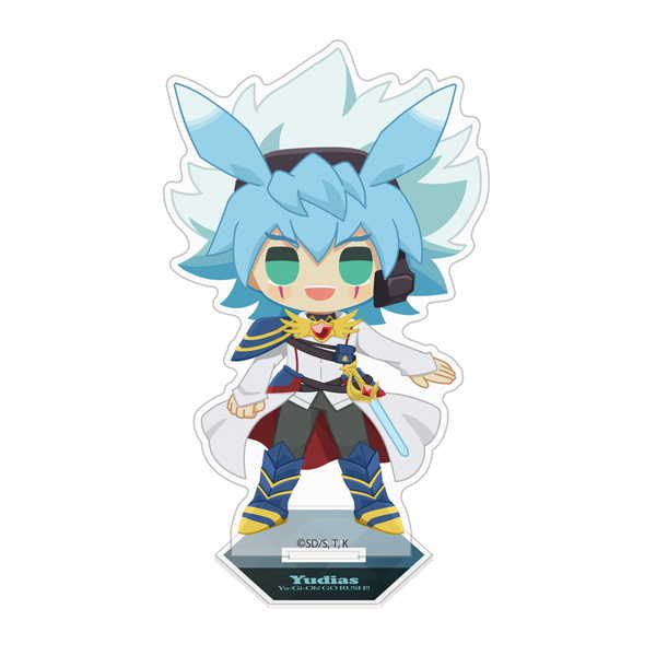 ＜商品名＞遊☆戯☆王ゴーラッシュ!! アクリルスタンド ユウディアス ゆるっとデフォルメ＜商品内容＞「遊☆戯☆王ゴーラッシュ!!」より、アクリルスタンドが登場！小さくなっても迫力満点。ユウディアスが丸くて可愛いデフォルメイラストに！・お部屋...