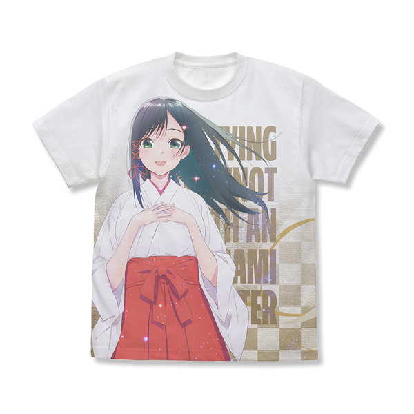 ＜商品名＞甘神さんちの縁結び フルグラフィックTシャツ 甘神夜重 WHITE-XL＜商品内容＞「甘神さんちの縁結び」より、フルグラフィックTシャツが登場！1枚で主役を張れる全面プリント。『厚手5.6オンス』生地のタフな一枚。・肌触りが良く柔...