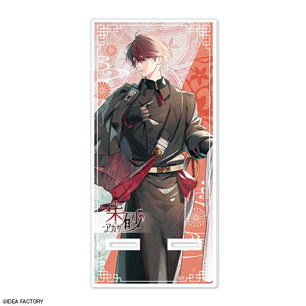 ＜商品名＞オランピアソワレ Catharsis アクリルスマホスタンド デザイン01 朱砂＜商品内容＞「オランピアソワレ Catharsis」より、アクリルスマホスタンドが登場！クリアな質感にプリントが映えるアクリル製のスマートフォンスタン...