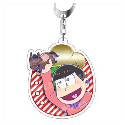 ＜商品名＞おそ松さん アクリルキーホルダー 競馬6つ子松パーカーver. おそ松＜商品内容＞おなじみ松パーカーを着た6つ子がとってもかわいい！手軽にカバンなどに身につけられるサイズのアクリルキーホルダーが登場♪サイズ：約H70*W60mm(...