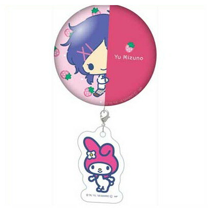 ＜商品名＞サンリオ男子 アク缶 水野祐＜商品内容＞Copyright'76，'15，'18 SANRIO APPR. NO. S585337　　HP 「サンリオ男子」より、アク缶が登場！人気の57mm缶バッジに40mm角のアクリルを連結した...