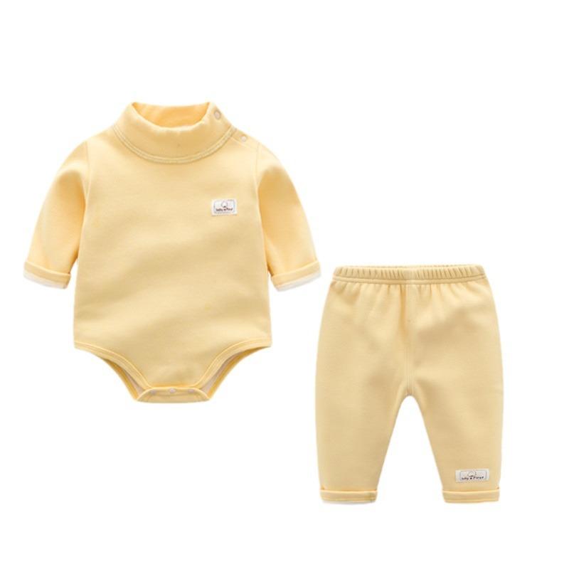 ・カテゴリ: 子供服セット・性別: ユニセックス・スタイル: カジュアル・対象年齢: 新生児（0～1歳、身長80cm以下）・セットタイプ: パンツセット・セット内容: 2点セット・主な素材: 綿・生地加工: 起毛・厚さ: 裏起毛・柄: 無地...