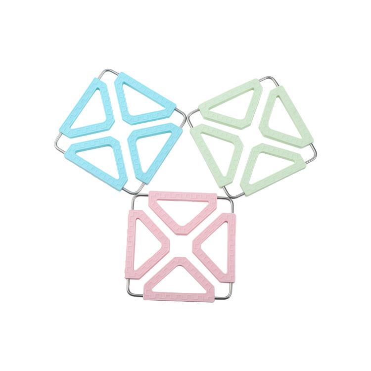 ・素材: シリコン・柄: 花柄・形状: 四角・スタイル: モダンシンプル・カラー展開: ブルー、グリーン、ピンク