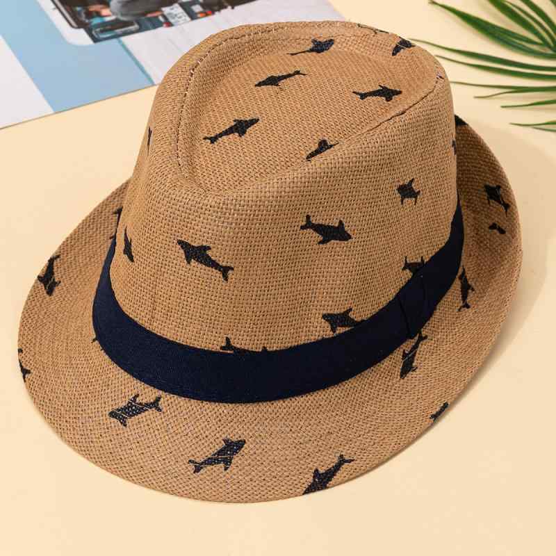 ・カテゴリ: ストローハット・帽頂スタイル: ベルシェイプ・帽縁スタイル: ショートブリム・カラー展開: カーキ、ベージュ、オフホワイト・サイズ展開: M (56-58cm)・主な素材: ポリエステル・スタイル: カジュアル・柄: アニマル