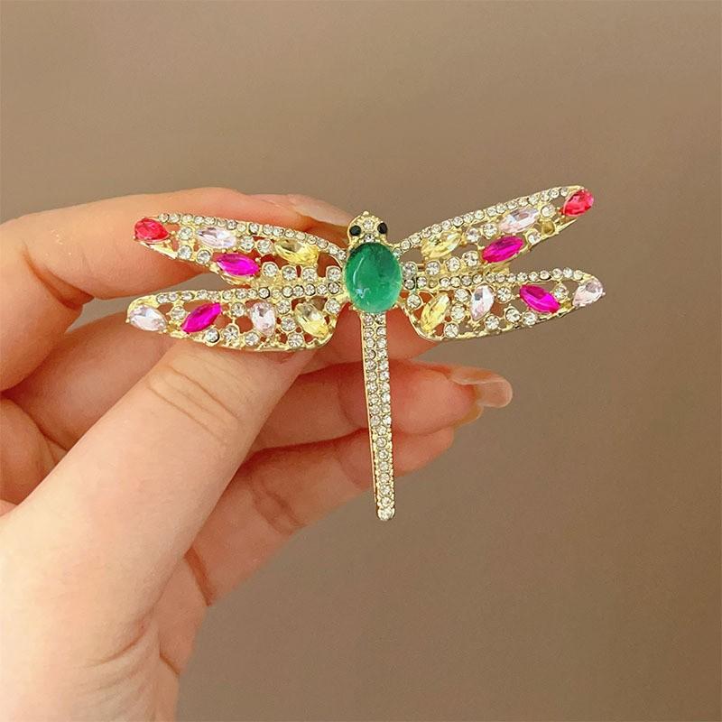 ・種類: ブローチ・主要素材: 亜鉛合金・加工: 電気メッキ・対象: レディース・スタイル: レトロ・スタイル分類: 文芸レトロ・モチーフ: トンボ・形状: アニマル・機能: 記念、装飾、多機能、結婚式、贈り物