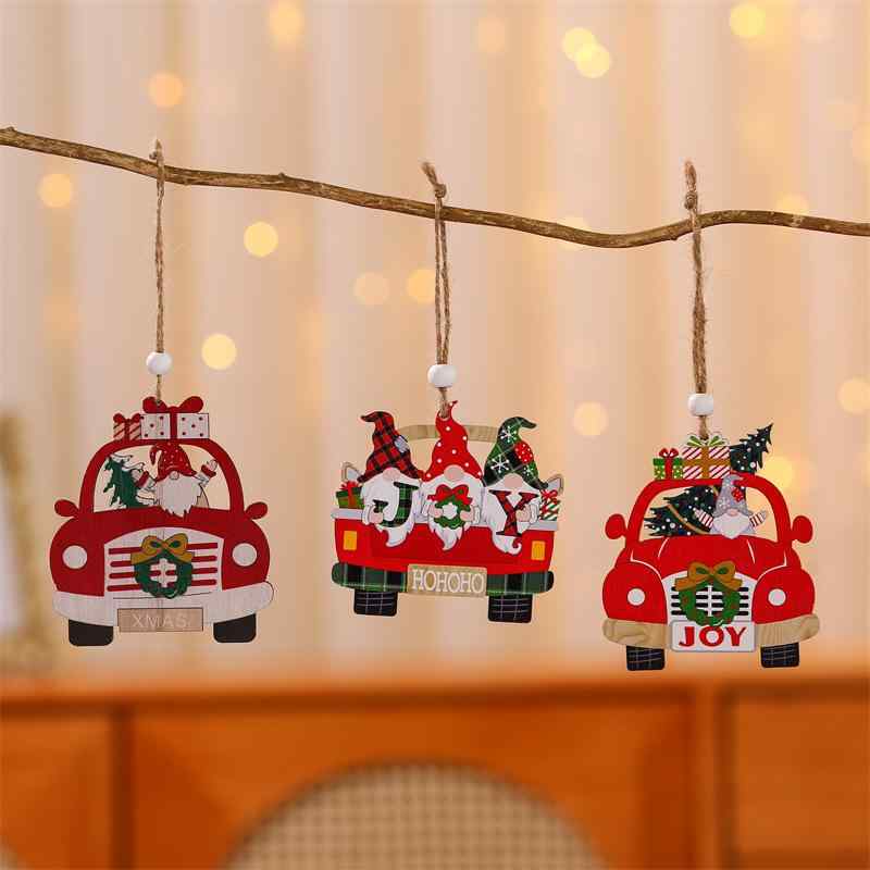 ・素材: 木質・カラー展開: 灰帽老人、赤帽老人、三人老人・製法: 半機械半手動・適用イベント: クリスマス