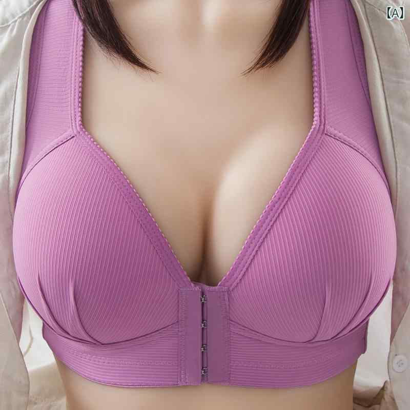 ・スタイル: 背心式・主な素材: ナイロン95%以上・裏地: スパンデックス・機能: 寄せ型、通気性・カップタイプ: フルカップ・カップ形状: 薄型・ストラップタイプ: 固定式・ホックタイプ: 前開き・カラー展開: 紫、黒、虾紅、豆沙、肌色...
