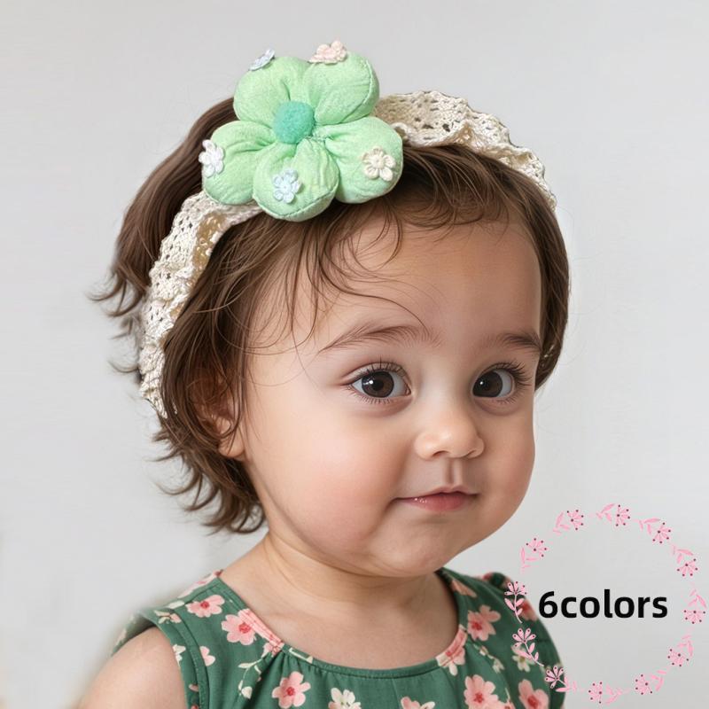 ・カテゴリ: ヘアバンド・スタイル: キッズ・素材: ポリエステル・カラー展開: ホワイト、イエロー、ベージュ、ピンク、ブルー、グリーン・柄: 蝶結・スタイル: 欧米・対象年齢: 0-3歳