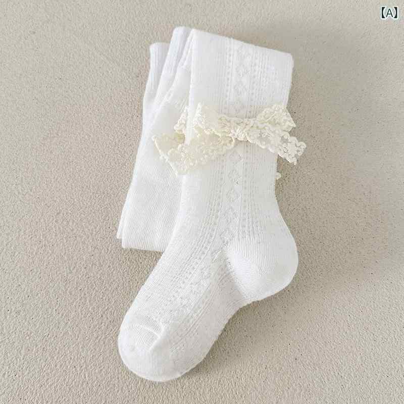 ・カテゴリ: 子供用連パンスト・対象性別: 女の子・主な素材: コーマ綿80%・装飾: 刺繍・機能: 通気性・筒丈: 連パン・厚み: 薄手・柄: 無地、カートゥーン調、横ストライプ、ストライプ、チェック、可愛い、蝶結び・カラー展開: ホワイ...