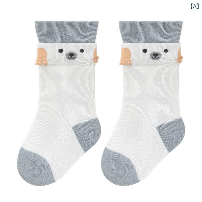 ・カテゴリ: 子供靴下・対象: 男女共用・主な素材: 綿80%・縫製: シームレス・技法: 提花・機能: 通気性、吸汗性・筒丈: 中筒・厚み: 中厚・柄: カートゥーン、文字、ツートーン、複合色・要素: カートゥーン、可愛い、ストリート・カ...