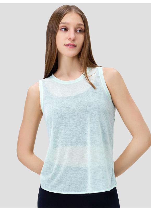 ・カテゴリ: タンクトップ・機能: 速乾・対象: 女性・柄: 無地・主な素材: ポリエステル・袖丈: ノースリーブ・着用方法: プルオーバー・丈: ヒップ丈・シルエット: ルーズ・カラー展開: ストロベリーミルクセイカー、ミントグリーン、ウ...