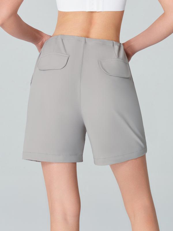 ・カテゴリ: スポーツショーツ・スタイル: UVカット・主な素材: ナイロン77%、ポリウレタン23%・柄: 細ストライプ・伸縮性: 四方向ストレッチ・カラー展開: ブラウン、ブラック・丈: 5分丈・サイズ展開: S、M