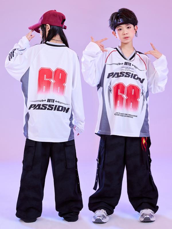 ・カテゴリ: 子供ダンス服・スタイル: カレッジ・適用性別: 男女兼用・適用ダンスタイプ: チアリーディング・要素: セット・主素材: 綿95%・基準: Bクラス・適合季節: 通年・カラー展開: グレー白、ワインレッド、ブラック、シルバー、...