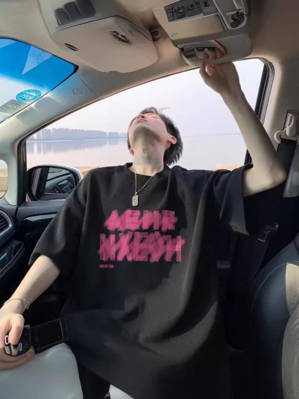 ・カテゴリ: 半袖Tシャツ・スタイル: 韓国・主な素材: 綿96%以上・柄: アルファベット・シルエット: ゆったり・タイプ: プルオーバー・ネックライン: クルーネック・袖丈: 半袖・厚み: 普通・カラー展開: ブラック、グレー、ネイビー...