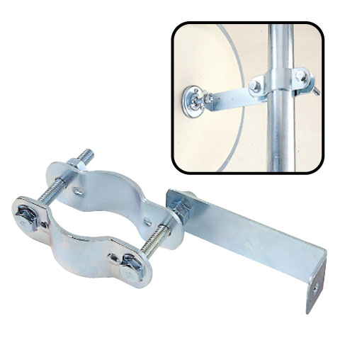 ポールにしっかり取付けできる、ポール用つかみ金具です。スパナー1つでOK!取付けポールの径が25mm〜60mm(有効範囲)までサイズ調整可能。スパナー(13mm用)一つでしっかり固定できるから簡単!