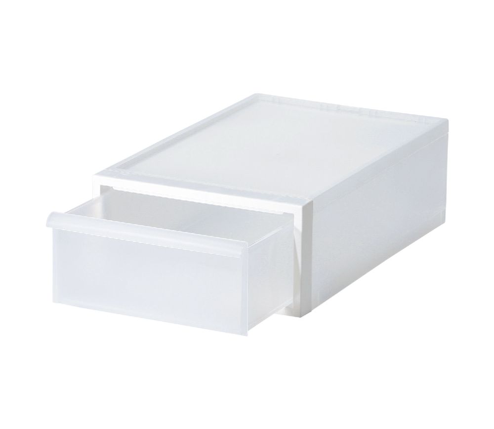 ■商品のご紹介使う場所 収納するモノ 使いやすさを考えたクローゼット収納"自由な組み合わせで、高さが揃う。クローゼットシステムは収納するモノに合わせて、3タイプの高さバリエーションを作りました。全タイプスタッキング可能で、自由な組み合わせで...