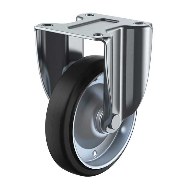 ■商品のご紹介ロールボックスパレット標準寸法のキャスターです。取付寸法が自在車・自在車ストッパー付・固定車共に同一です。また、走行性、耐荷重を備えています。型番WK2-150-P商品番号086803062仕様許容荷重(kgf):183.6車...