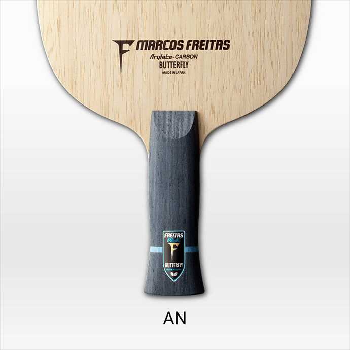 ●フレイタス選手との共同開発モデル●5枚合板＋アリレート カーボン●エースとしてポルトガルをけん引するフレイタス選手との共同開発モデルです。ラケット表面に使用したやや硬い木材とアリレート カーボンが中陣からの威力ある両ハンド攻撃を後押ししま...